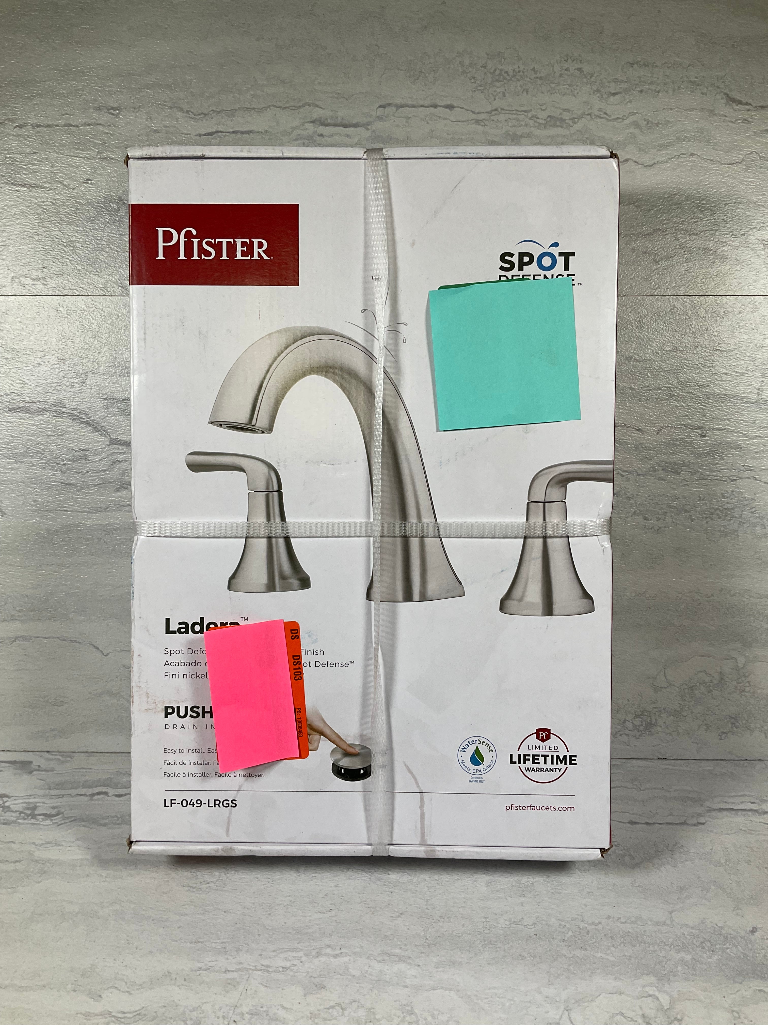 Pfister Ladera 8 In Widespread 2 Handle Bathroom Faucet In Spot Defen